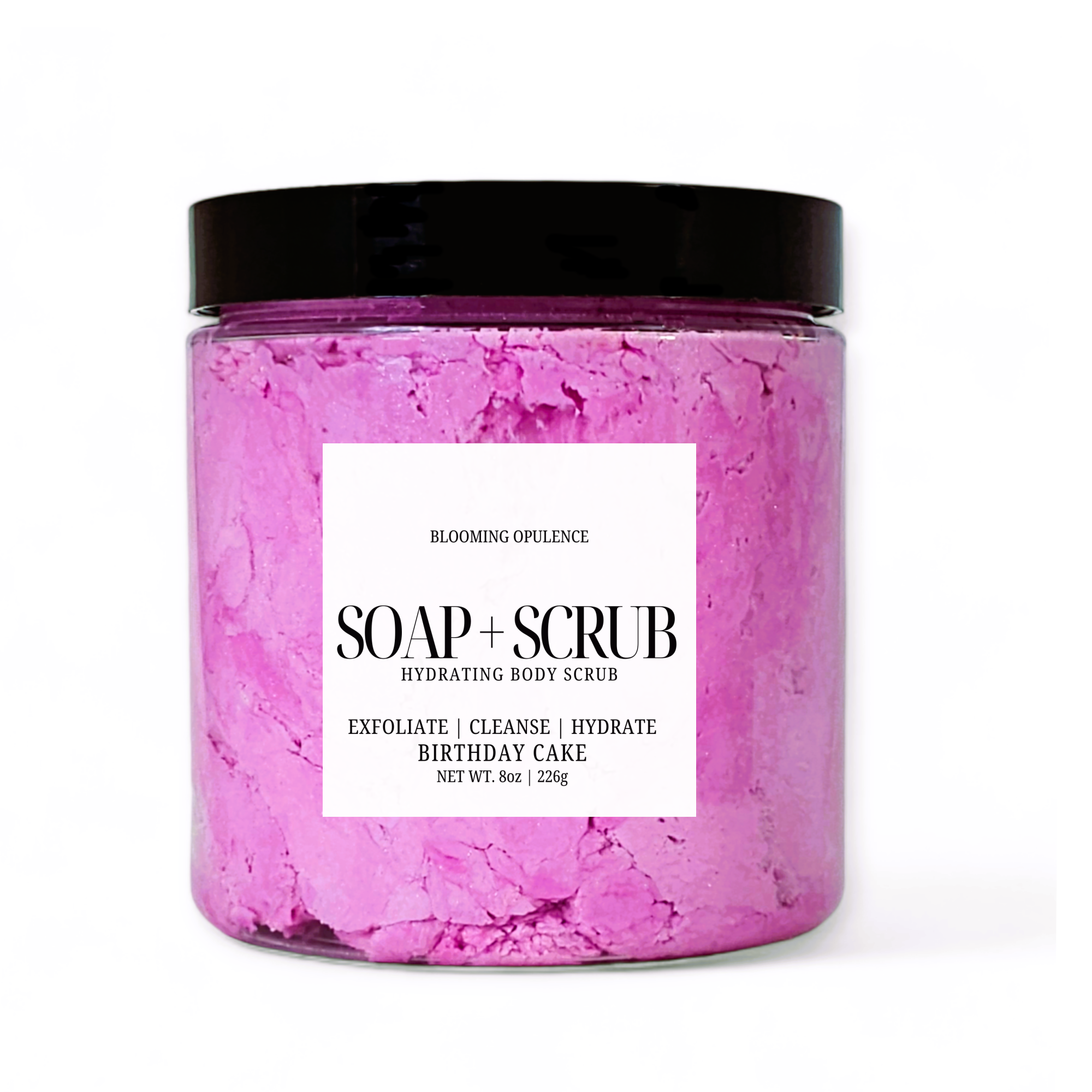 BIRTHDAY CAKE BODY SCRUB | VANILLA BODY SCRUB | 8 OUNCES – BLOOMING ...